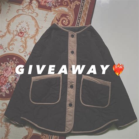 GIVE AWAY 1 Pcs Jacket Ada 1 Pemenang Ya Ya Kali Ndak Mau Gratisan Syarat 1 Wajib Follow