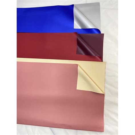 กระดาษห่อช่อดอกไม้ กระดาษทูโทน Two Tone กระห่อช่อ2สี Shopee Thailand