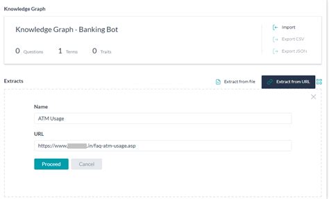 How To Extract FAQs Into Knowledge Graph Kore Ai Documentation
