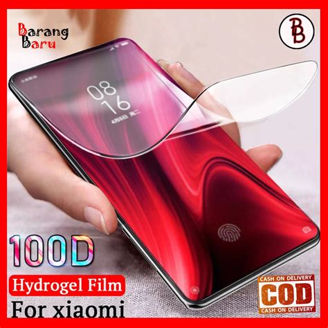 Jual Hydrogel Pelindung Layar Untuk XIAOMI REDMI NOTE 10 REDMI NOTE 10 PRO Shopee Indonesia