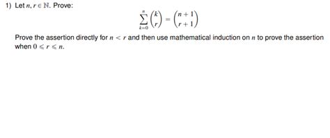Solved 1 Let N Re N Prove N 1 R 1 0 Prove The Chegg Com