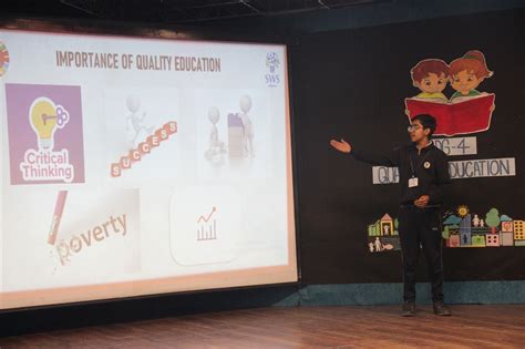 Class 9b Assembly Quality Education Smart Wonders School