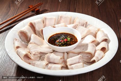 蒜泥白肉 中国菜系 食品餐饮 摄影素材 汇图网www huitu