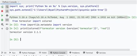 No Longer Works In PyCharm Console Issue 30 Termcolor Termcolor