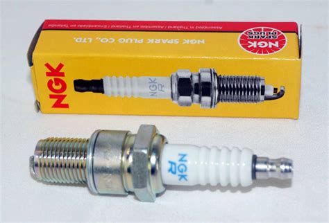 Genuine NGK 5722 BR9ES Nickel Spark Plug with Removable Terminal Nut ...