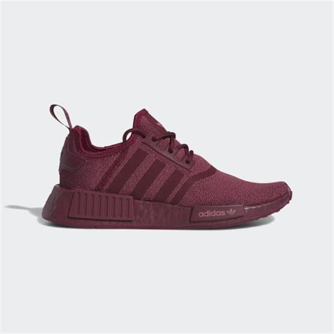 Adidas Nmdr1 Shoes Burgundy Womens Lifestyle Adidas Us