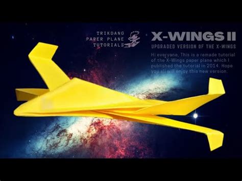 Star Wars Paper Airplane How To Make A Paper Plane That Flies Far X