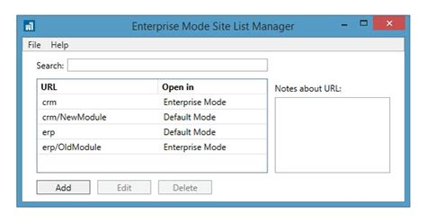 Managing Web Site Compatibility In Enterprise Mode For Ie11