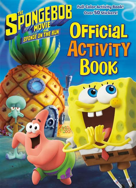 The Spongebob Movie Sponge On The Run Official Activity Book Spongebob