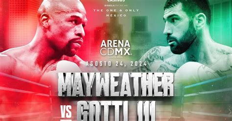 Floyd Mayweather Jr Vs Gotti Lll Cu Ndo A Qu Hora Y D Nde Ver En Vivo La Pelea En M Xico