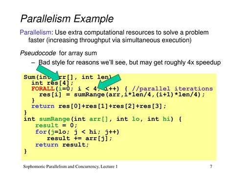 ppt a sophomoric introduction to shared memory parallelism and