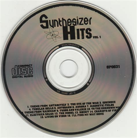 The Galaxy Sound Orchestra ‎ Synthesizer Hits Vol 1 1991