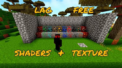 Lag Free Shaders Texture Pack For Mcpe Supports In Low End Devices