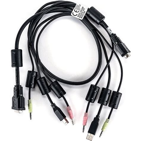Vertiv Avocent Usb Keyboard And Mouse Dvi D Video And Audio Cable 3