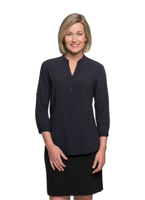 2263 So Ezy Blouse Gold Coast Uniforms