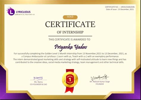 Priyanka Yadav On Linkedin Internship Opportunity Thankyou 18