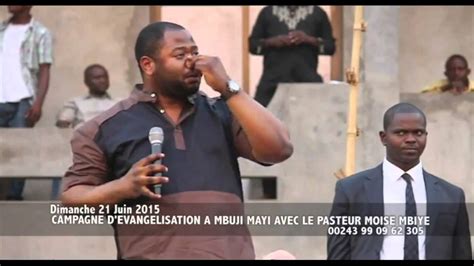 Pasteur Moise Mbiye Adoration à Mbuji Mayi YouTube