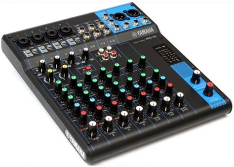 YAMAHA MG10 - микшерный пульт купить в магазине Музблок (MuzBlock.ru)