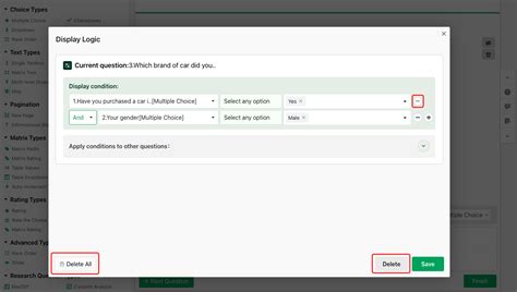 Display Logic Surveymars Help