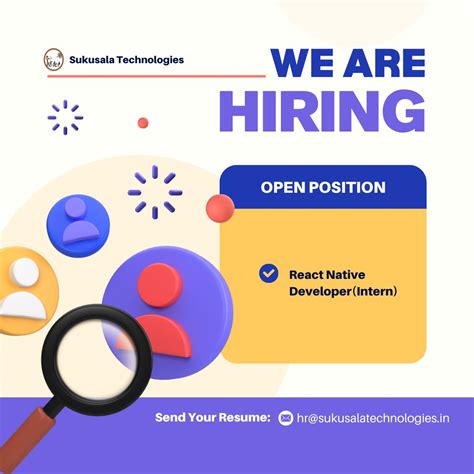 Rohith Das On Linkedin Hiring Reactnative Internship