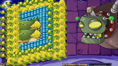 Plants Vs Zombies Cob Cannon Kernel Pult Vs Winter Melon Vs Giga