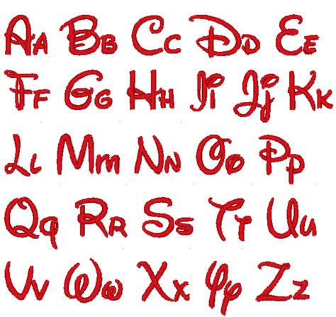 Free Printable Disney Alphabet Letters Free Printable