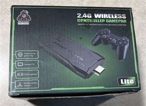 24g Wireless Controller Gamepad Lite 4k Ultra Hd Game Stick Lite 64gb