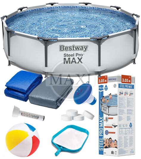 11w1 BASEN STELAŻOWY PRO MAX 305x76 cm - BESTWAY 56406 - baseny-warszawa.pl