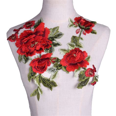 Total 78 Imagen Parches Bordados Para Ropa Flores Viaterra Mx