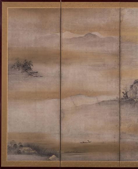 瀟湘八景図屏風 文化遺産オンライン