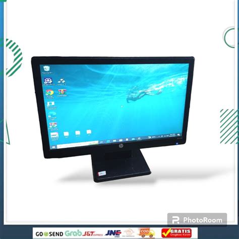 Jual Monitor Lcd Hp Inch Hpv B Monitor Murah Shopee Indonesia
