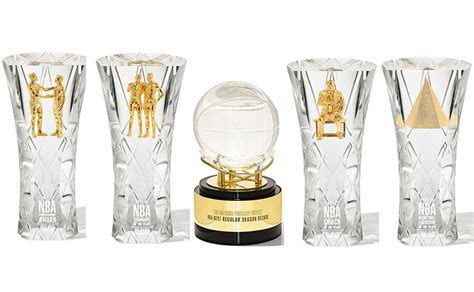 La Nba Presentó Los Nuevos Trofeos Que Otorgará Esta Temporada