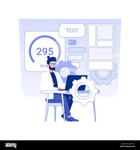 interactive prototypes isolated concept vector illustration ux