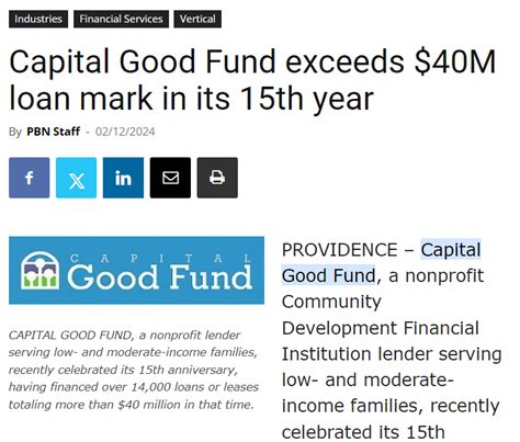 News Capital Good Fund