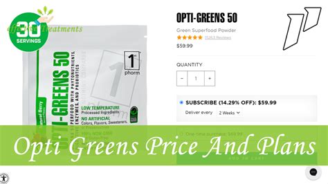 Opti Greens 50 Review For Digestion [1st Phorm The Truth]
