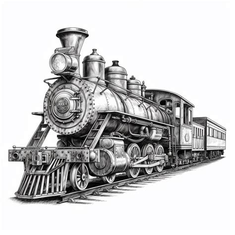 How To Draw A Real Train