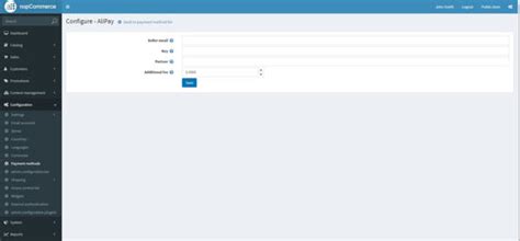 AliPay Payment Module NopCommerce