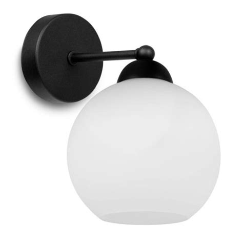 Elegancki Kinkiet Mleczna Kula na Ścianę Dobra Cena Sklep Online