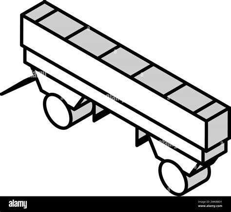 Wagon Farm Isometric Icon Vector Illustration Stock Vector Image And Art