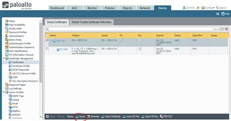 Install Ssl Certificate On Palo Alto Networks Or Cisco Asa Firewalls Threat Filtering