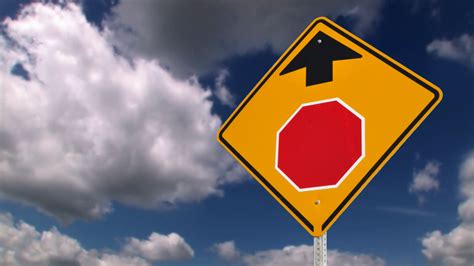 Stop Ahead Road Sign 746 Stock Footage Sbv 300272810 Storyblocks