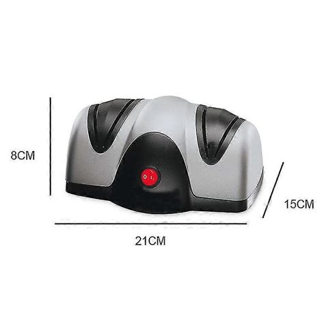 Electric Knife Sharpener Two Stage Sharpener Black Silver Fruugo Dk