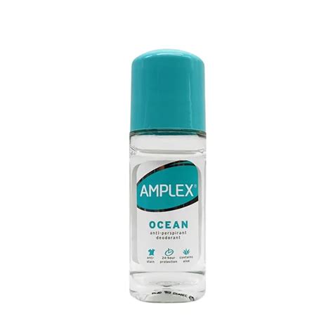 Amplex Ocean Anti Perspirant Roll On 50ml Deodorant And Antiperspirant Skin Care