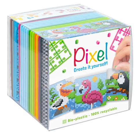 Creative Hobby Set Pixelhobby Pixel Classic Cube Flowers