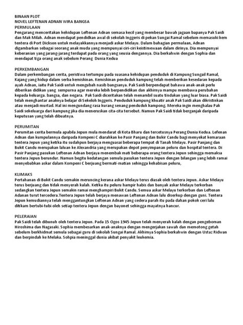 Binaan Plot Pdf