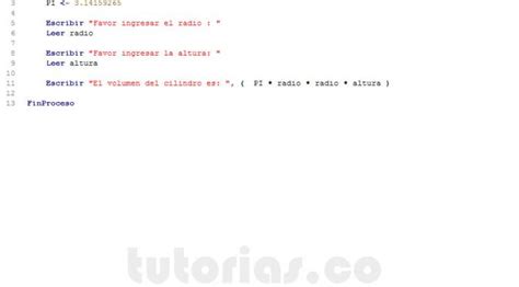 Como Calcular El Area De Un Cilindro En Pseint Design Talk
