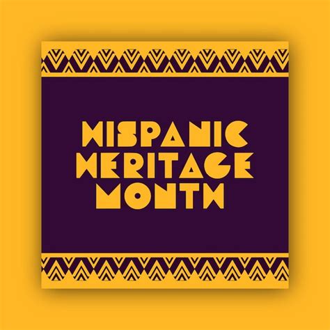 Premium Vector Vector Flat National Hispanic Heritage Month Background