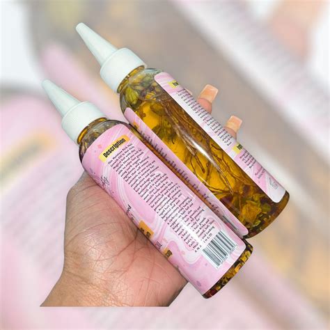 Ayurvedic Herbal Hair Growth Oil Etsy