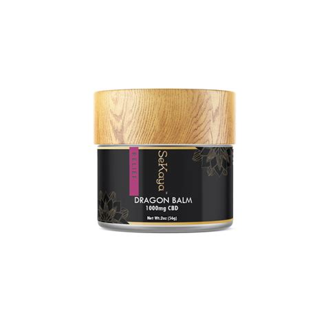Cbd Dragon Balm Relief 1000mg Cbd Best Seller Sekaya Wellness