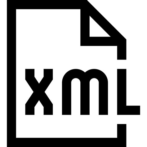 Document File Xml Icon Download On Iconfinder